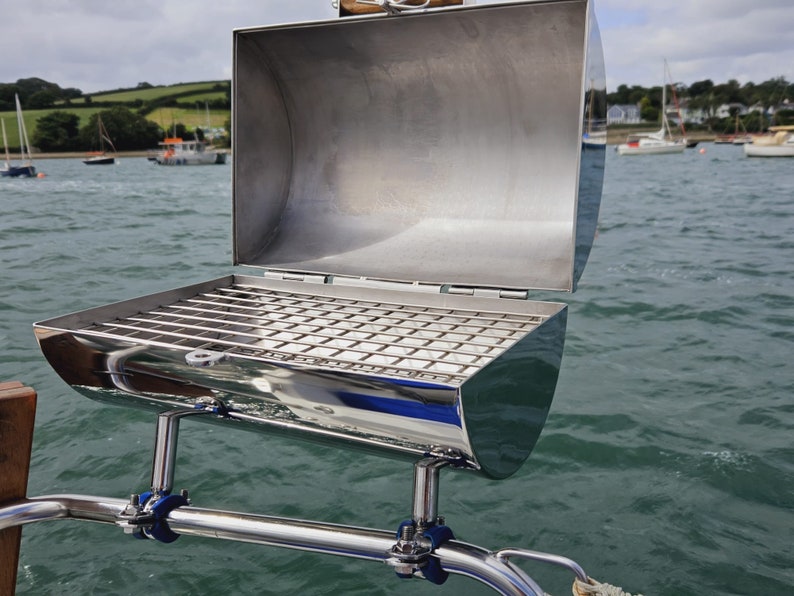 Luxury BBQ - Stainless Steel Pontoon Boat / Yacht Barbecue - Etsy