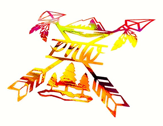PNW Arrows Vinyl Decal - Etsy