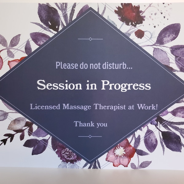 Massage Sign - Etsy