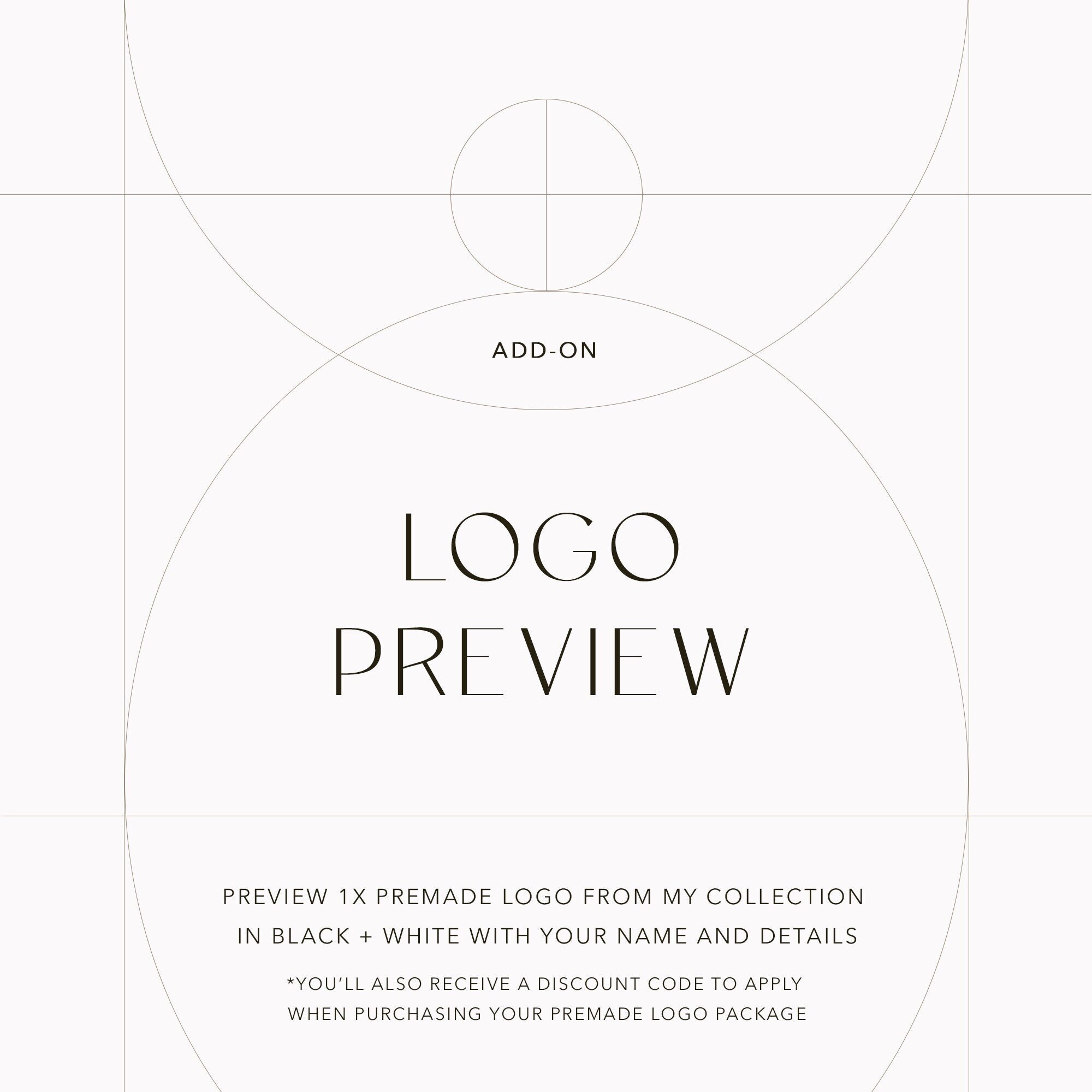 LOGO PREVIEW ONLY — Preview 1× Premade Logo Design From My Collection ...