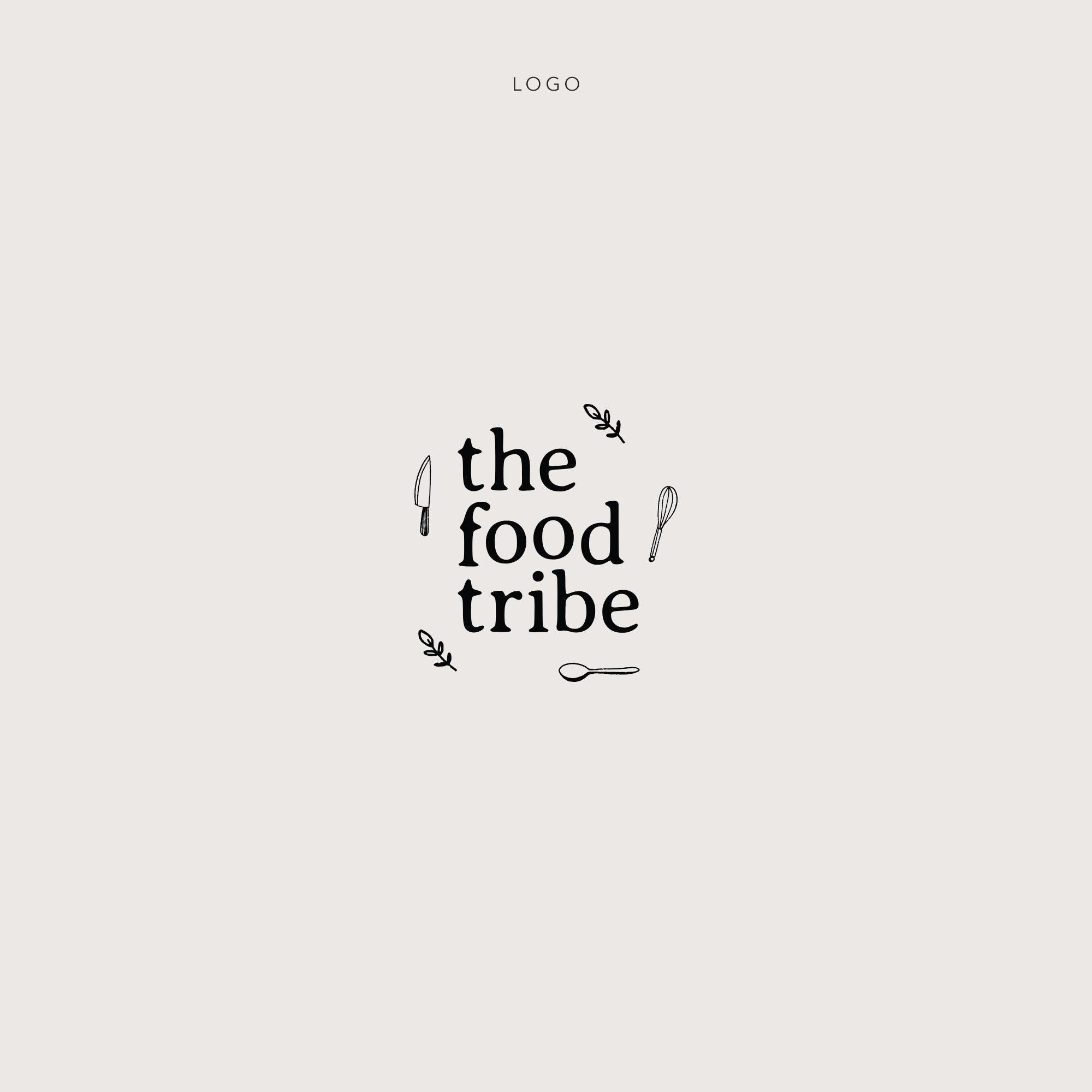 Food Blog Logo Bakery Logo Restaurant Logo Chef Logo Cute Cookbook Logo ...