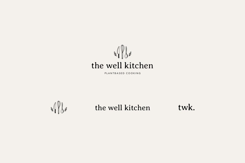 Food Blog Logo | Bakery Logo | Restaurant Logo | Chef Logo Cute ...