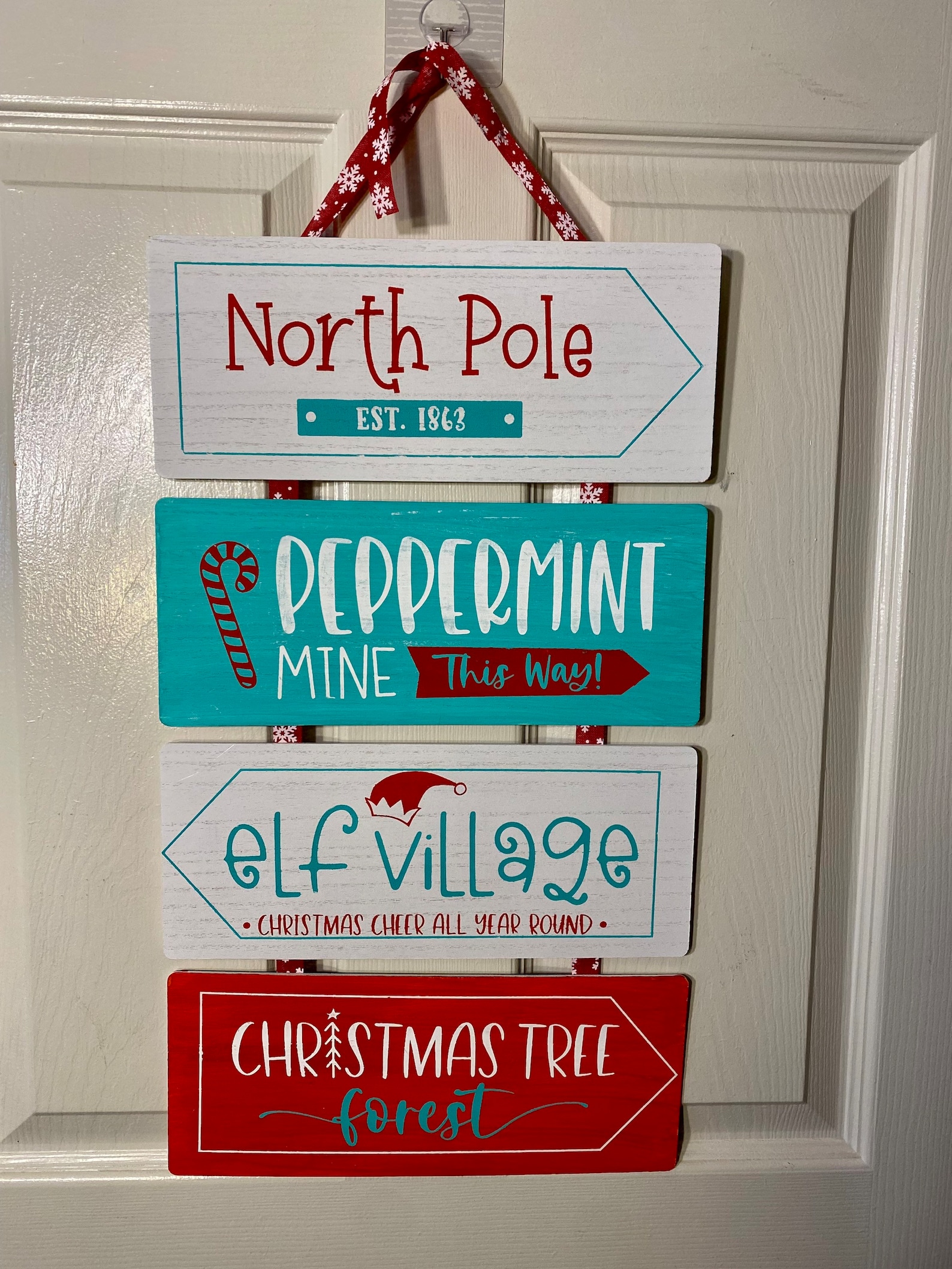 Christmas Directional Sign - Etsy