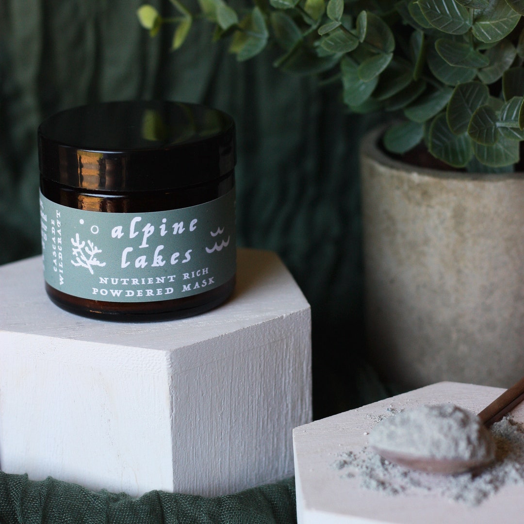 Nutrient Mask | Spirulina + Nettle Powdered Herbal Mask | Cleansing ...