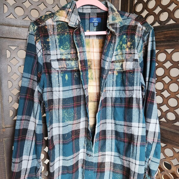 Grunge Flannel - Etsy