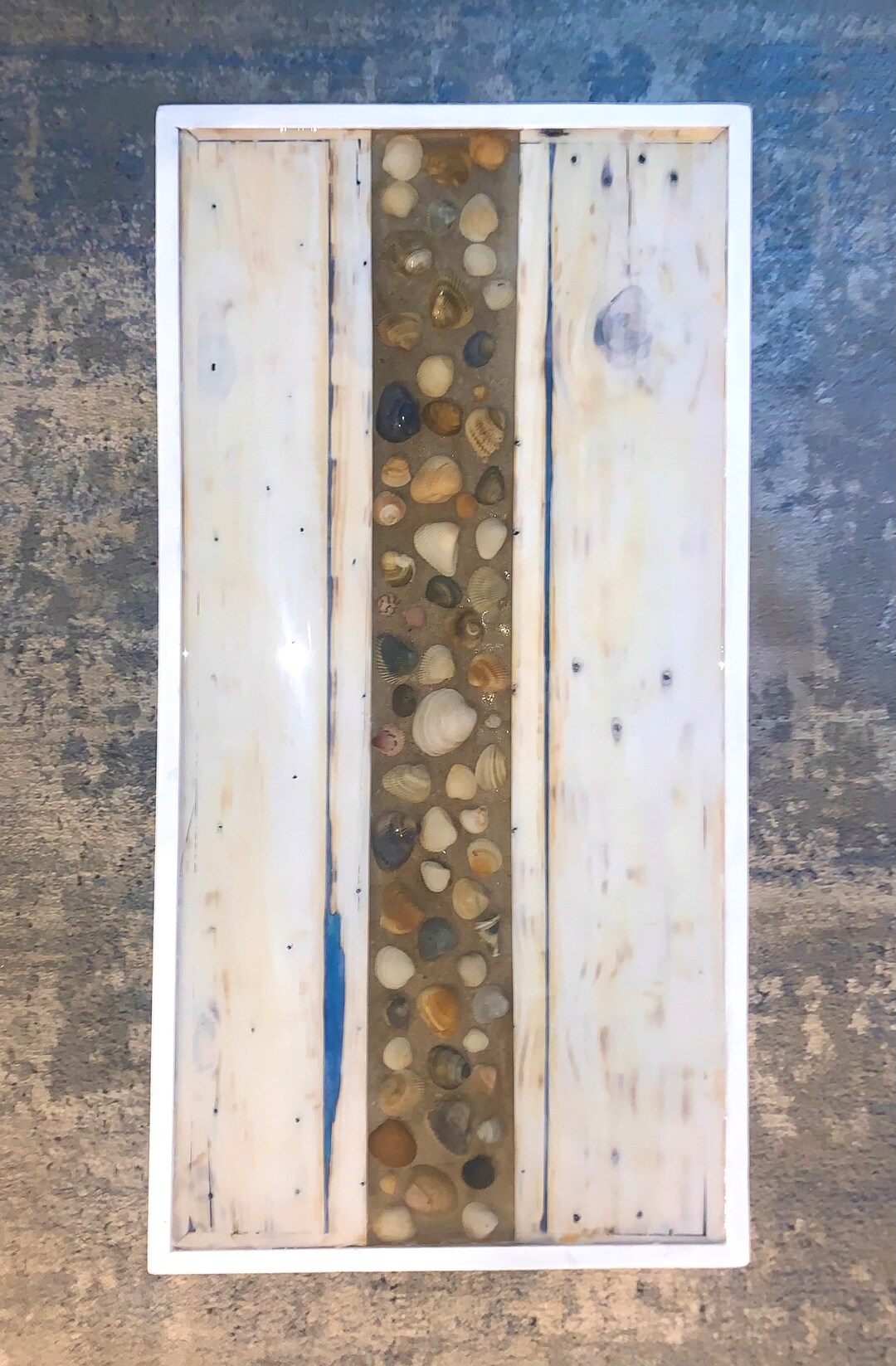 Rustic Sea Shell Coffee Table - Etsy