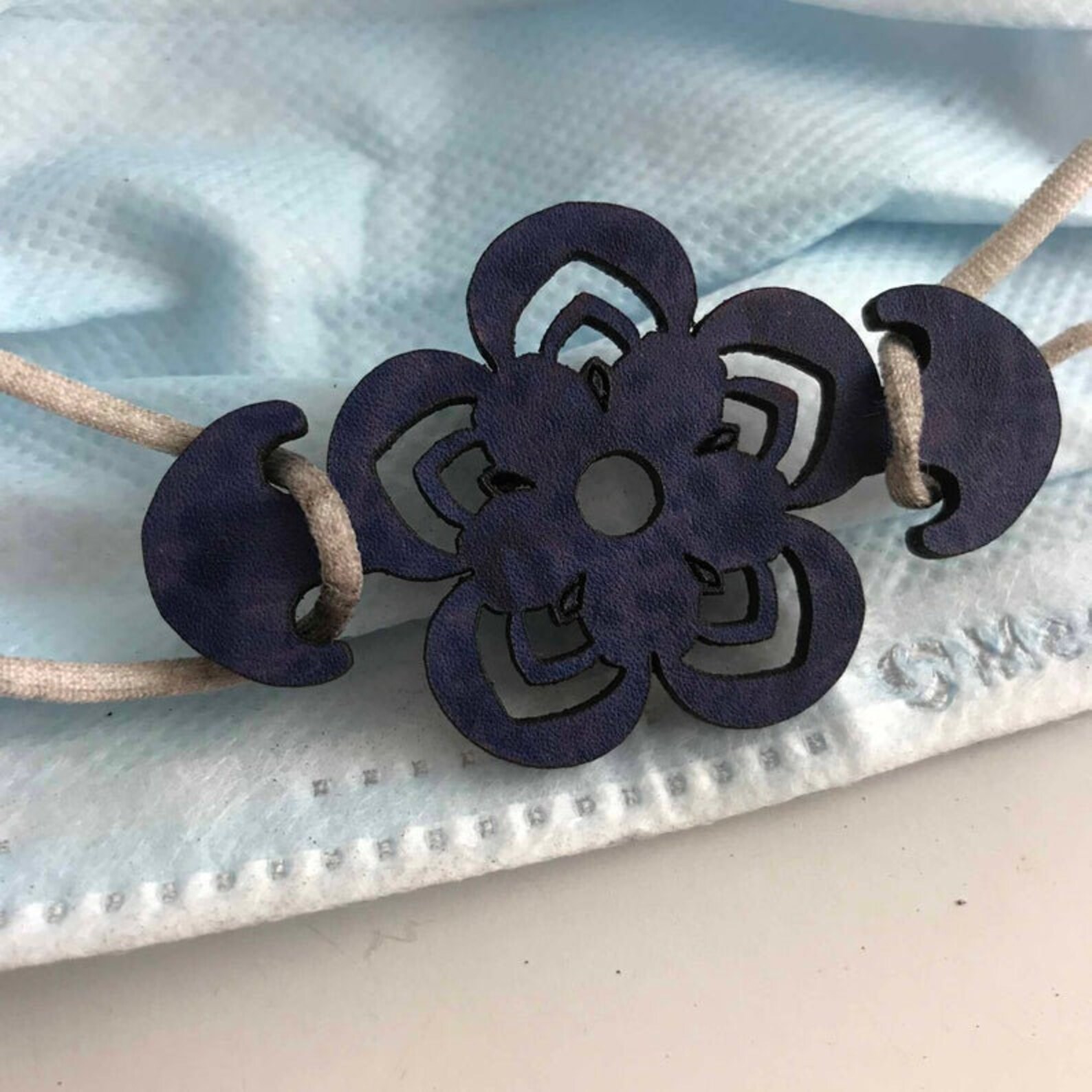 Ear Saver | Face Mask Extender | Small Leather Mask Holder - Etsy