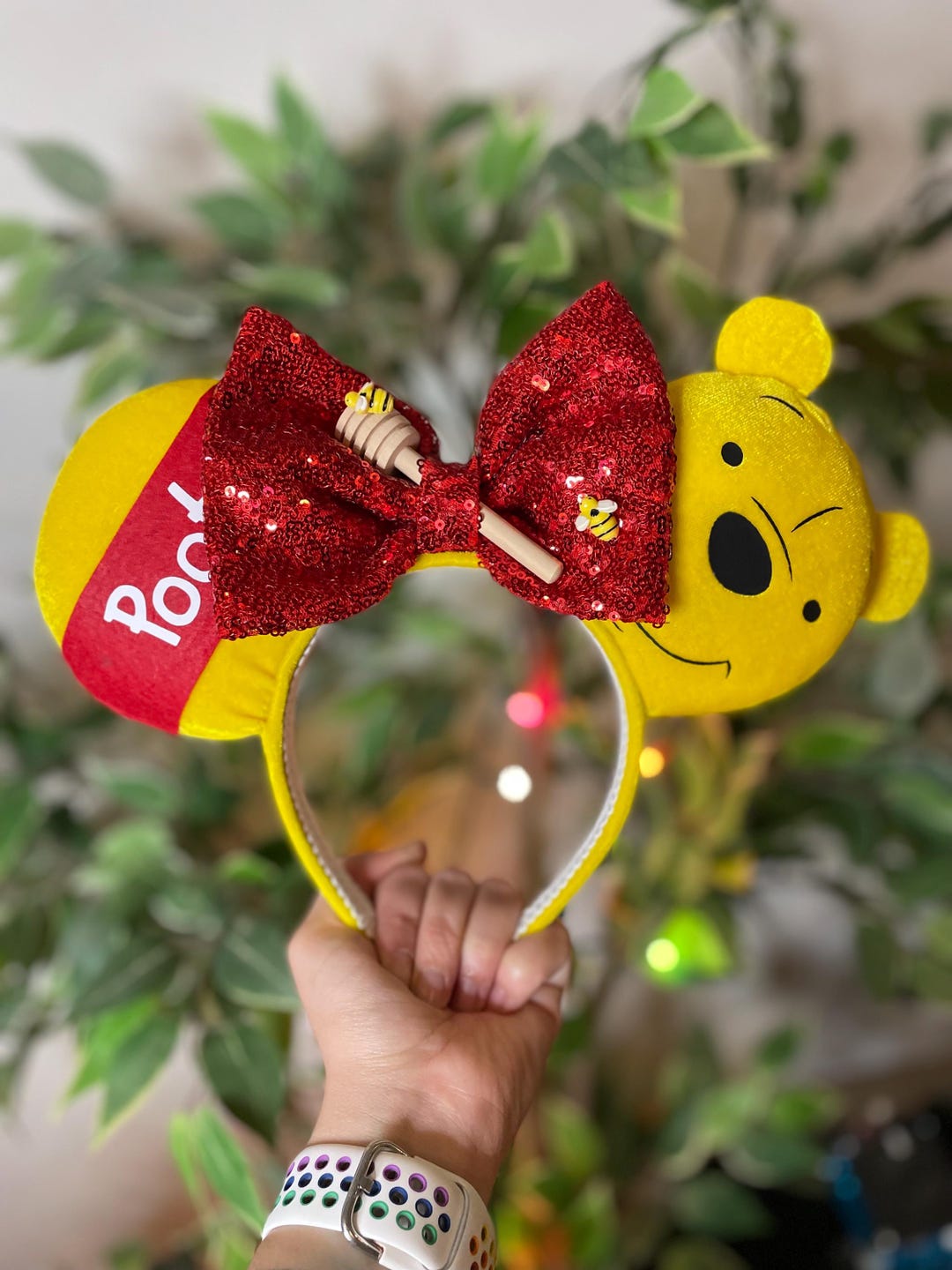 Winnie the Pooh Inspired Ears | Pooh Inspired Ears | Disney Inspired ...