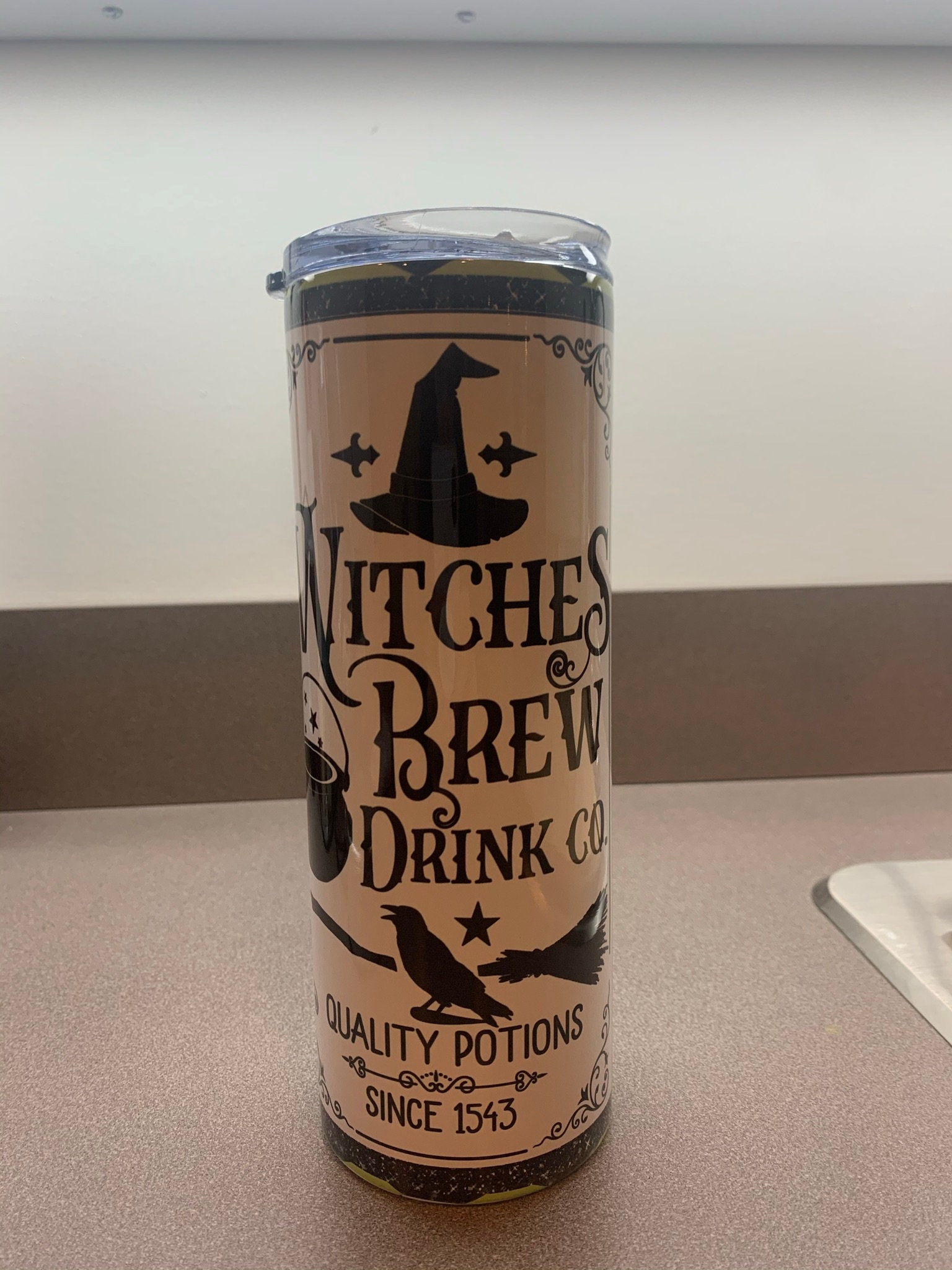 Witches Brew Drink Co. Halloween 20 Ounce Stainless Steel Tumbler - Etsy