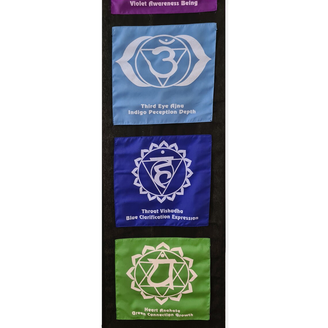 Seven Chakra Sign Wall Hanging Chakras Wall Decor for | Etsy