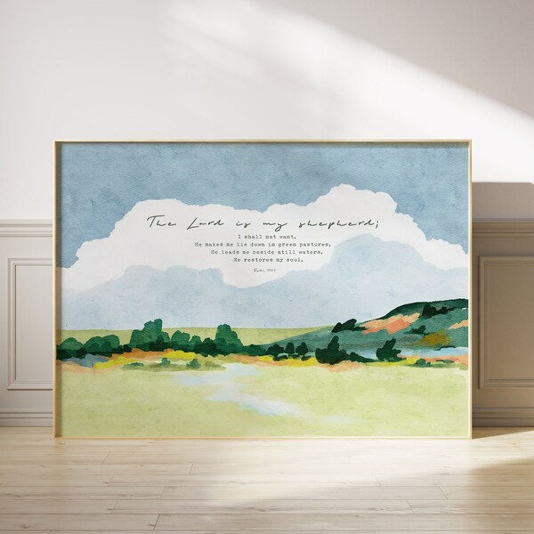 Psalm 23 - Etsy