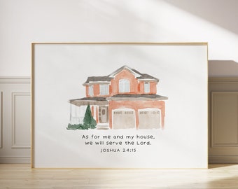 Joshua 24 15 Wall Art - Etsy