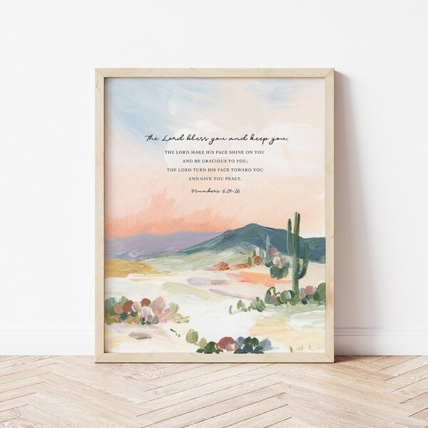 The Lord Bless You - Etsy