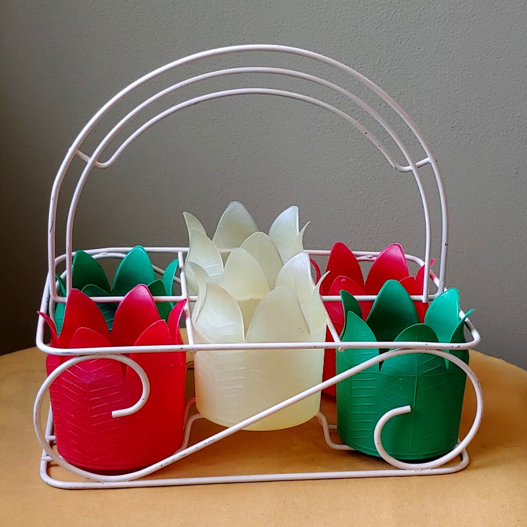 1960's Dapol Plastics Inc. Coaster Set, Retro Housewares, Vintage ...