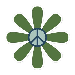 Flower Power Stickers - Etsy