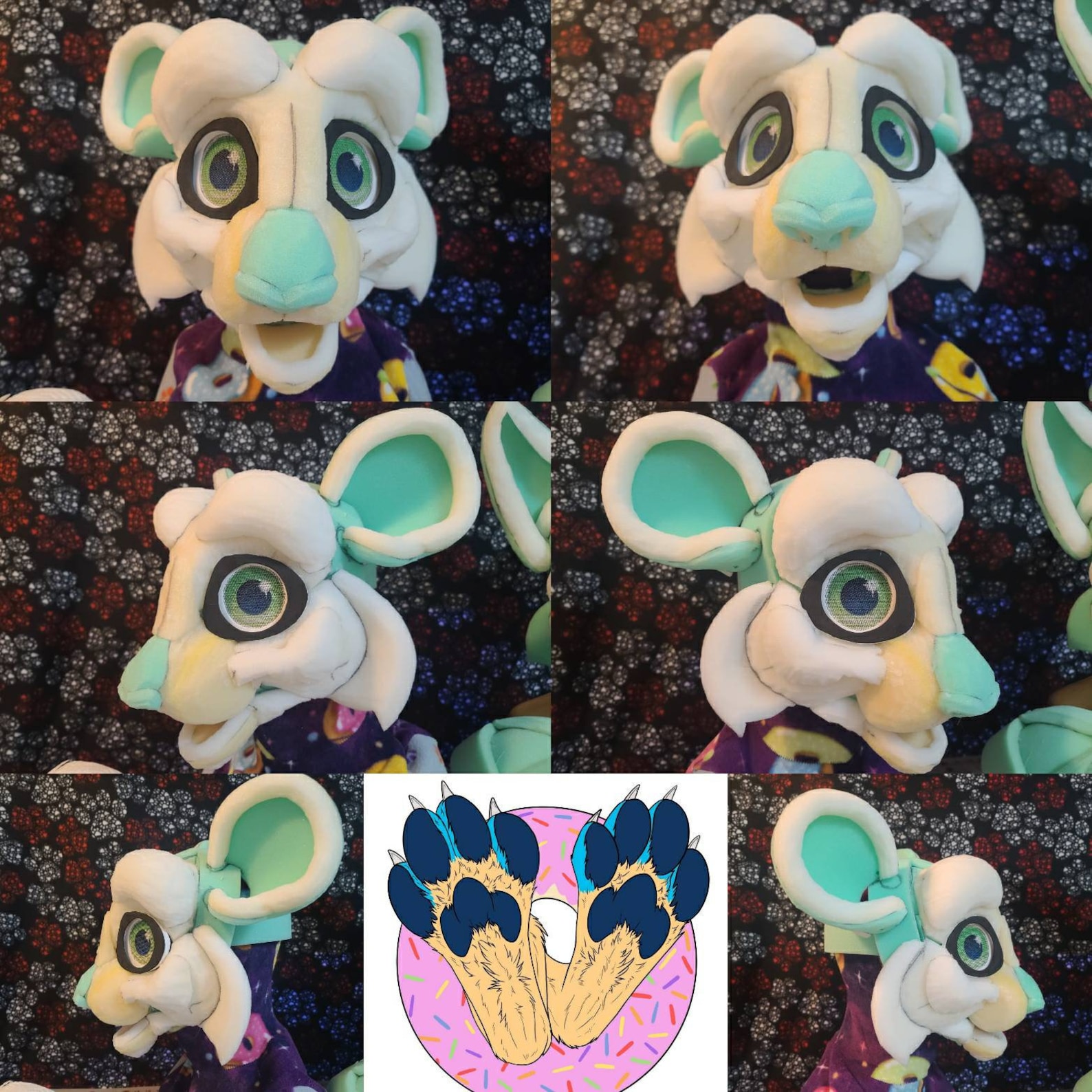 Custom Ready to Fur Foam Fursuit Base: 12-16 Week Turnaround - Cat ...