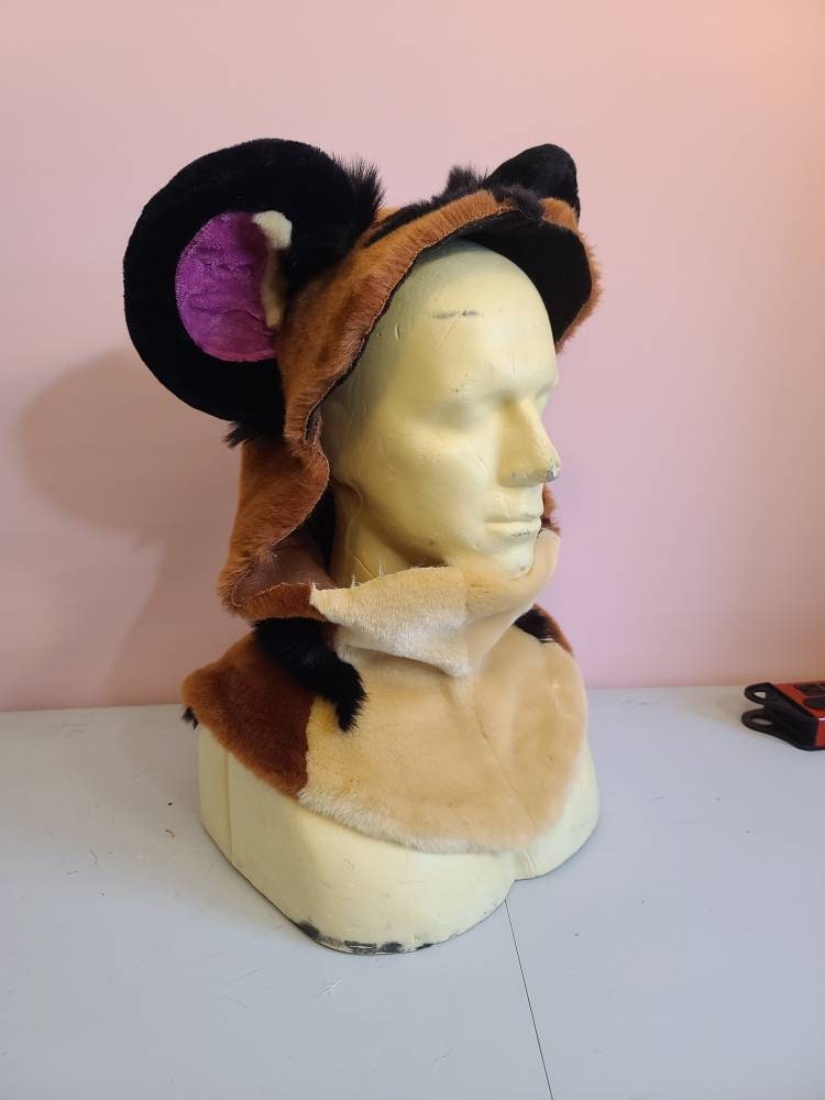 Ready to Ship Fursuit Neck with Ears for DIY static or moving jaw ...