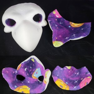CLEARANCE DIY Bird Fursuit Head Kit Foam Headbase Cosplay Mask Puffin ...