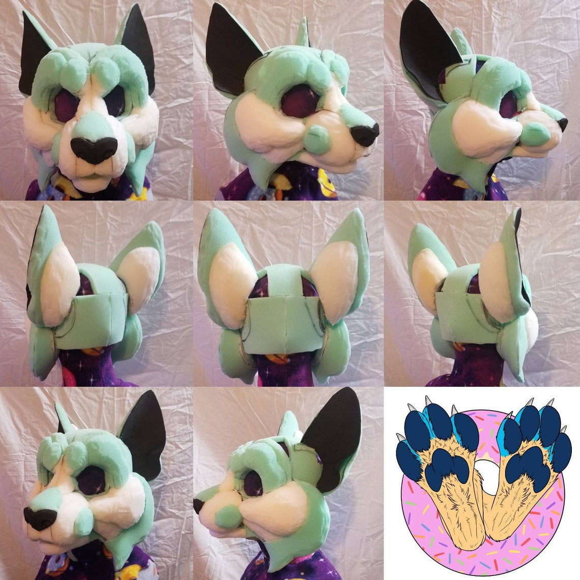 Custom Foam Fursuit Base: 12-16 Week Turnaround Cat Tiger Lion - Etsy