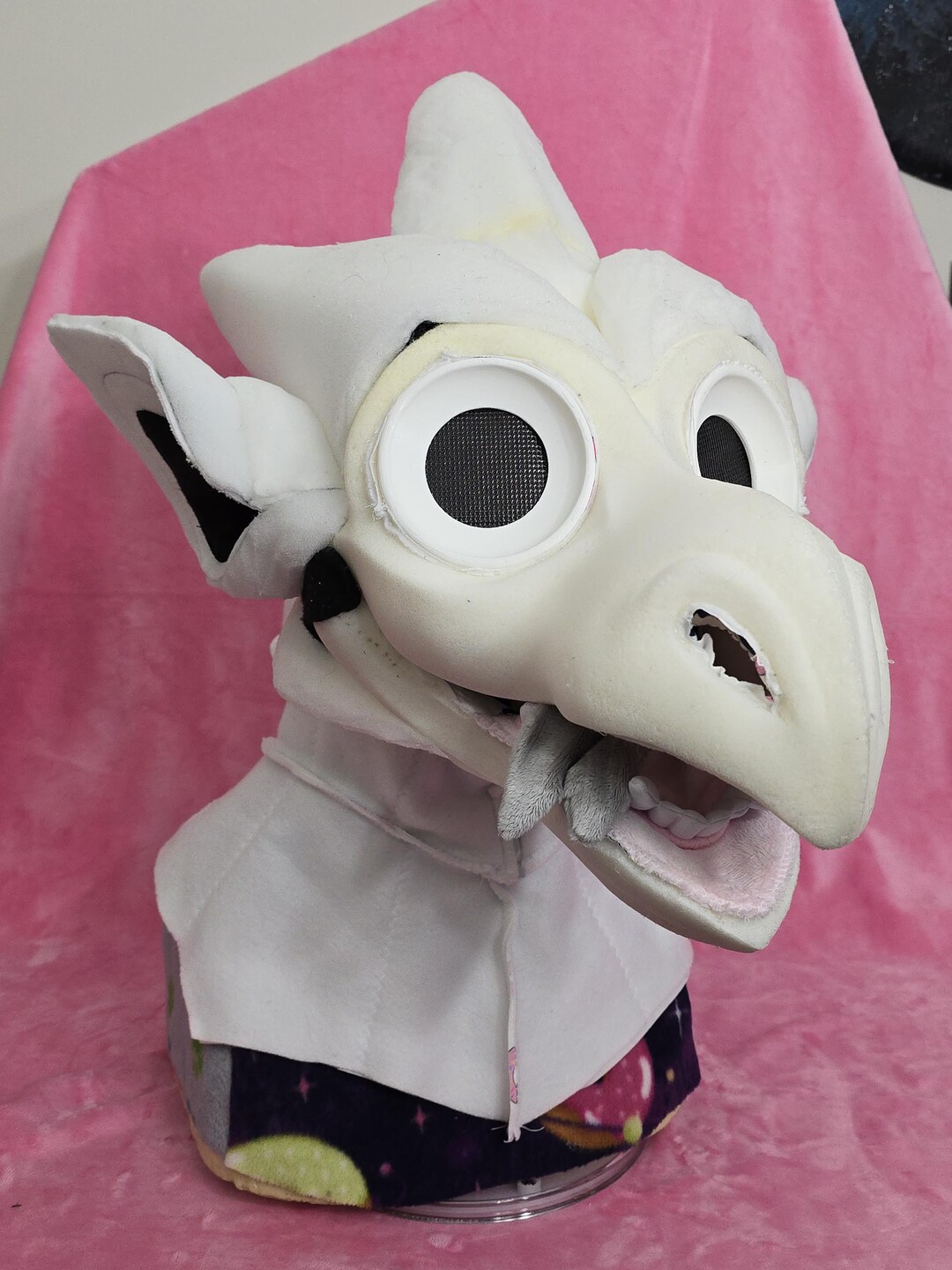 Point Nosed Dragon Fursuit Head Base, Optional Ready-to-fur Dragon ...