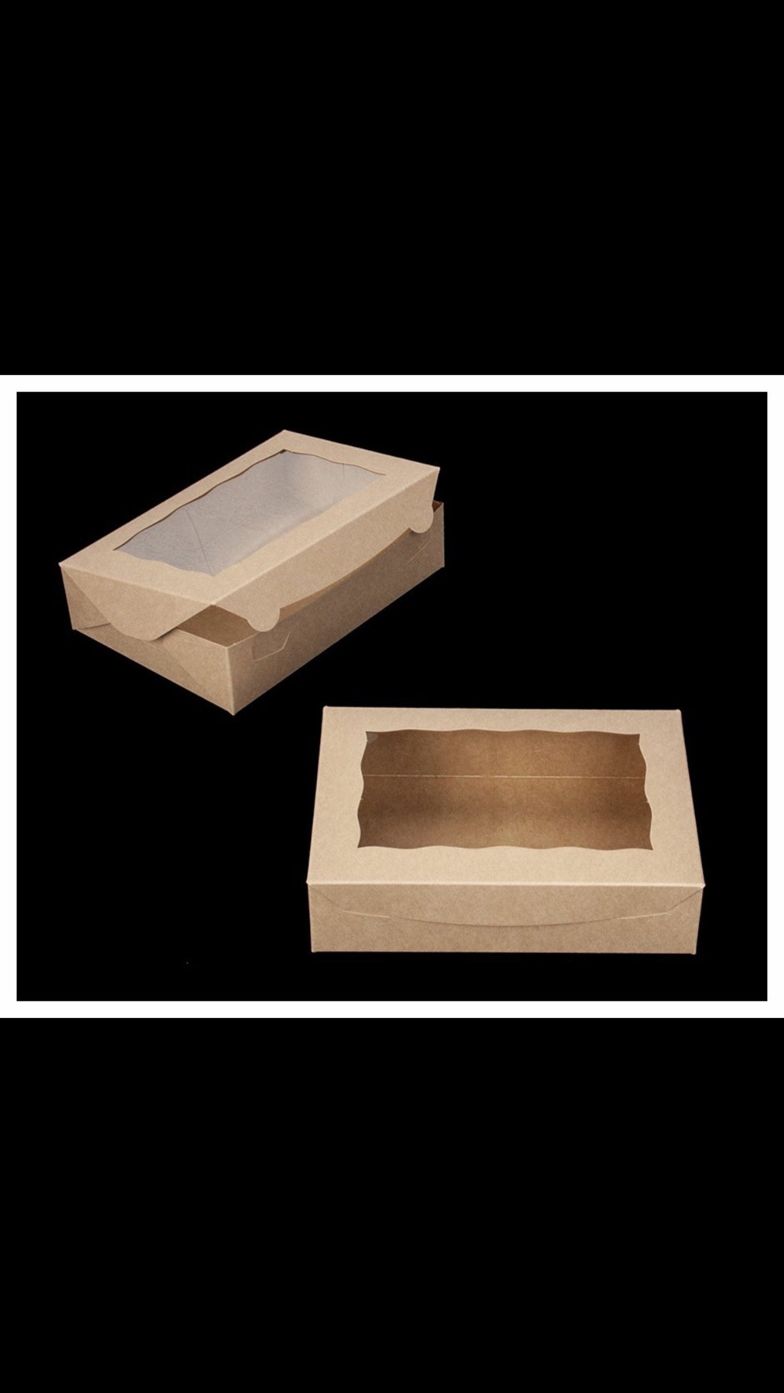 Box With Lid and Window for Treats: 10x7x2 1/2 box Only - Etsy