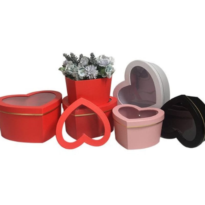 Floral Heart Box - Etsy