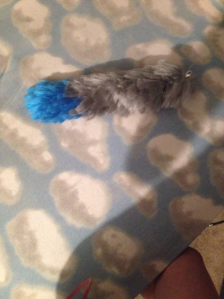 Custom Made Two-tone Wolf Tails - Etsy