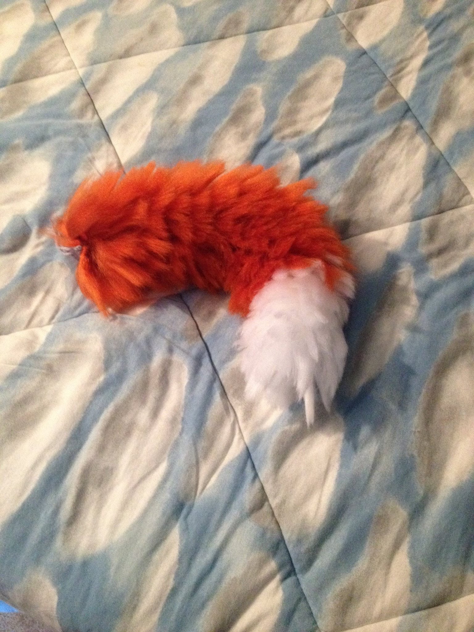 Custom Made Two-tone Wolf Tails - Etsy