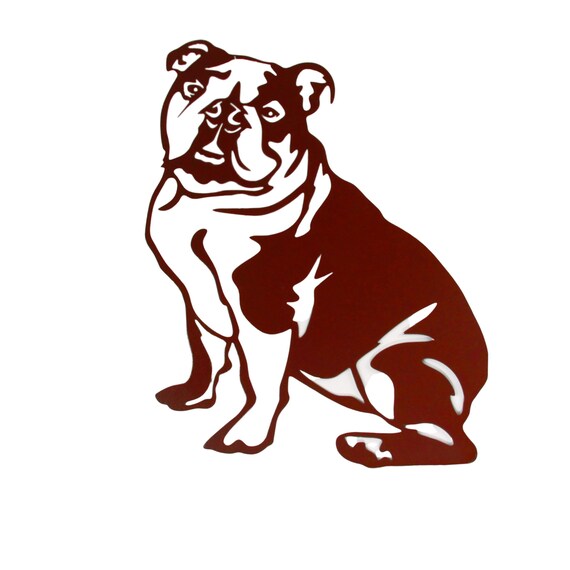 English Bulldog Metal Sign / Bulldog Sign / Kennel Decor / | Etsy