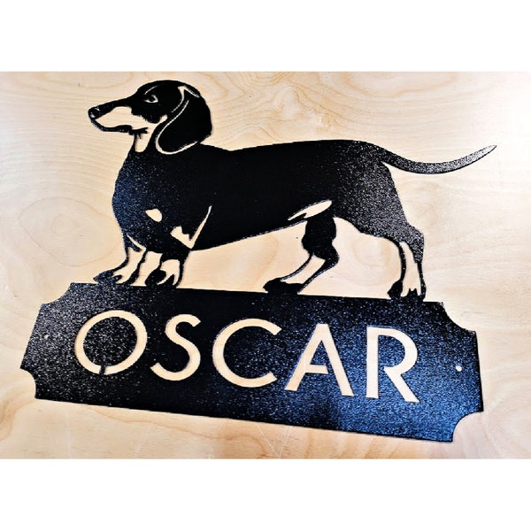 Metal Dachsund Signs - Etsy