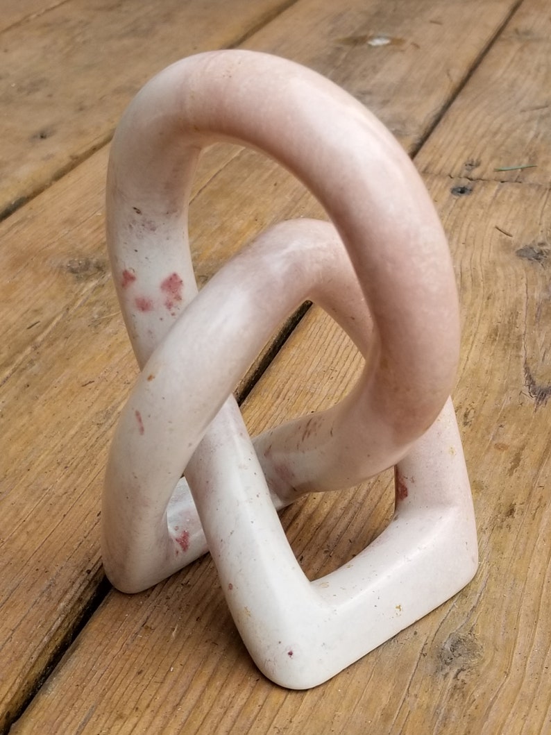 Love Knot Infinity Knot Wedding Knot Hand Carved Stone - Etsy