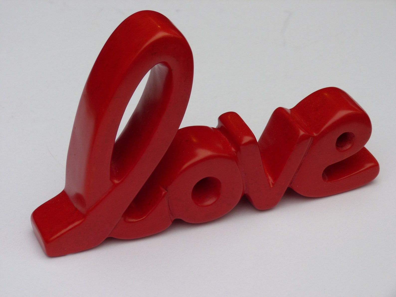 Stone Script Love Word, Cursive Soapstone Love Sign, Love Word Shelf ...