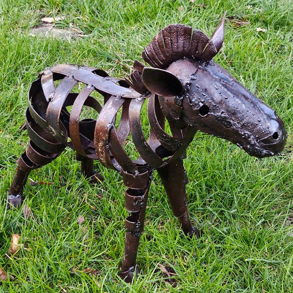 Upcycled Metal Art - Etsy