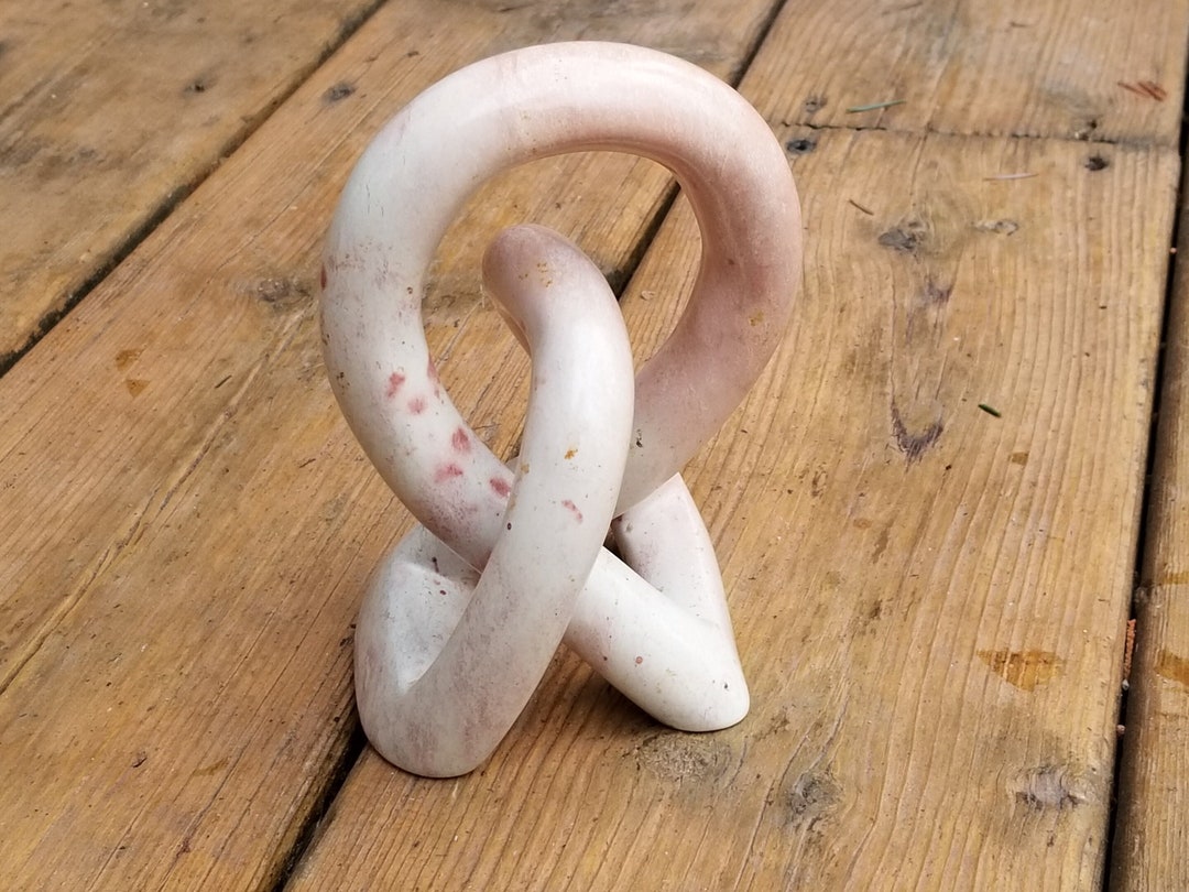 Love Knot Infinity Knot Wedding Knot Hand Carved Stone - Etsy