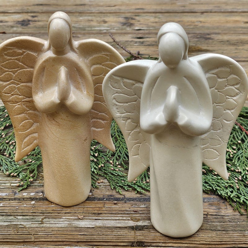 Carved Angel Shelf - Etsy