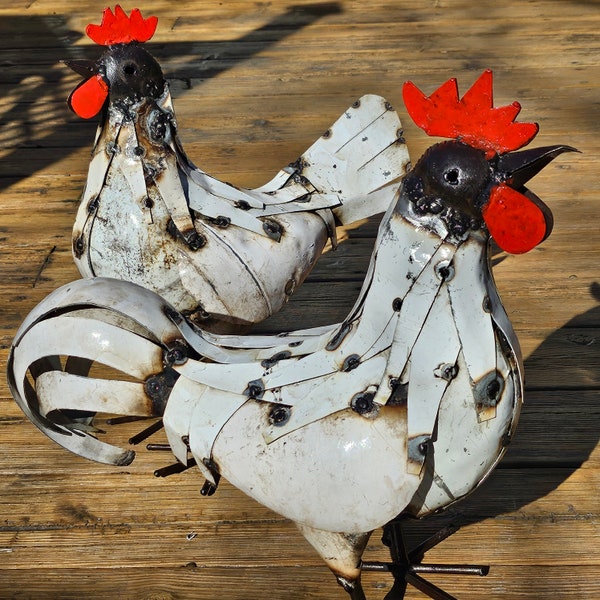 Metal Rooster - Etsy
