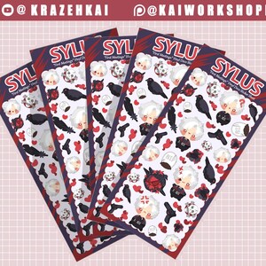 Sylus Vinyl Sticker Sheet - Etsy