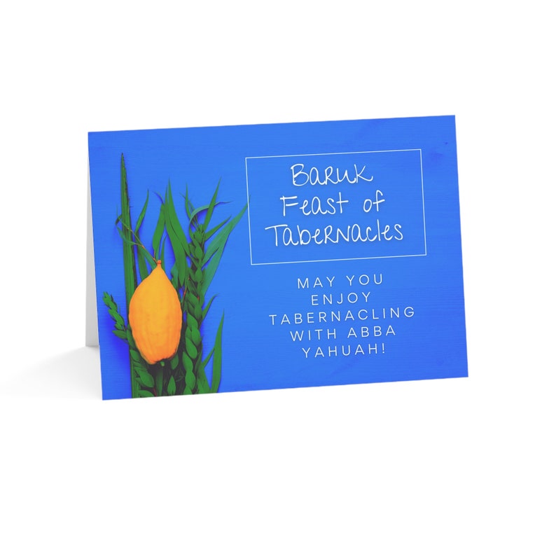 Baruk Feast of Tabernacles 7x5 Greeting Card (10-pack) - Etsy