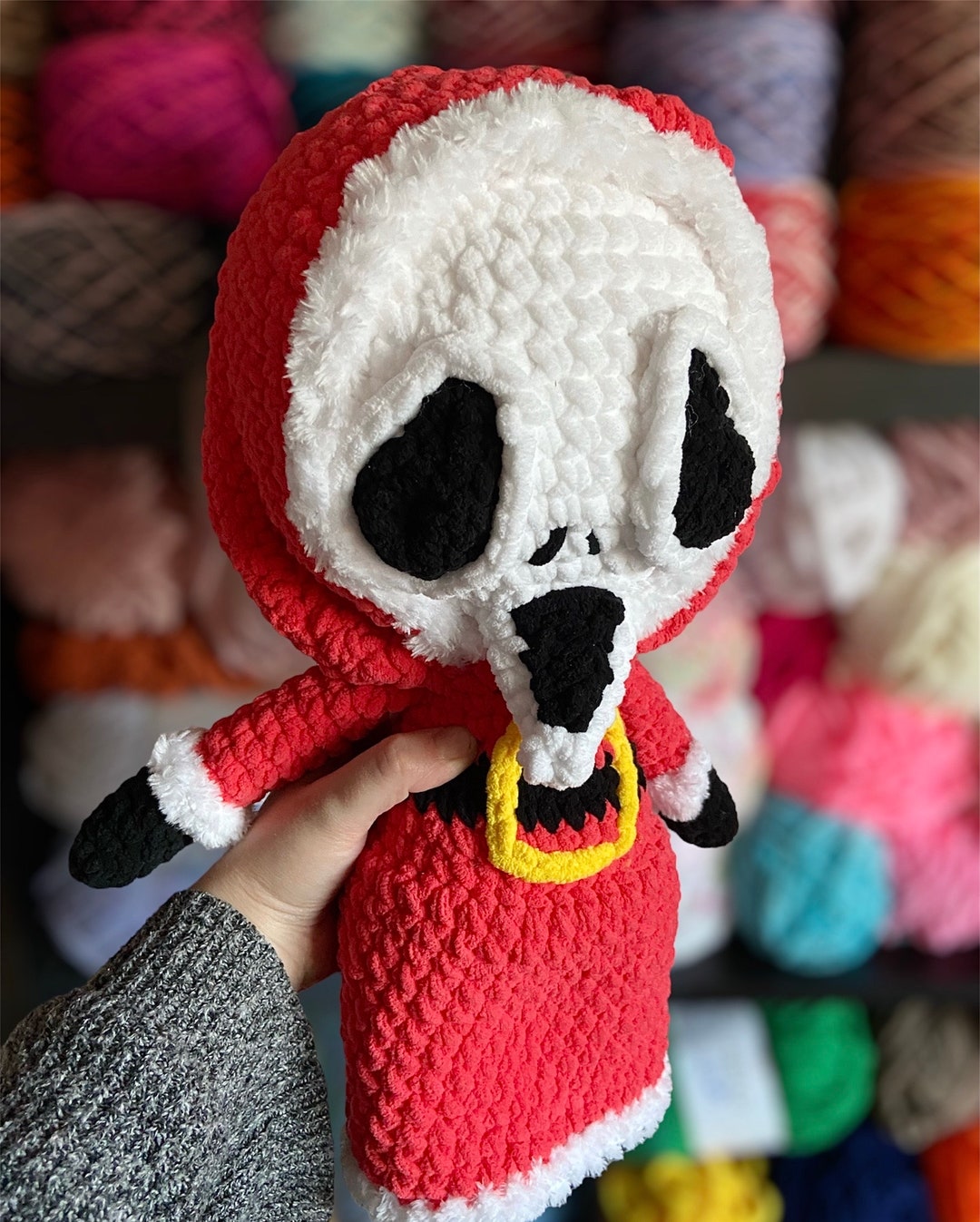 Crochet Merry Slasher Plushies Christmas Plushies Horror Character ...