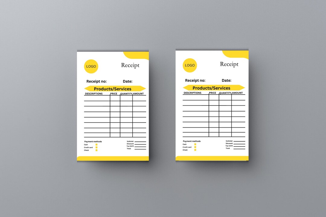 Invoice Template Editable Receipt Receipt Template Small Business Rent ...