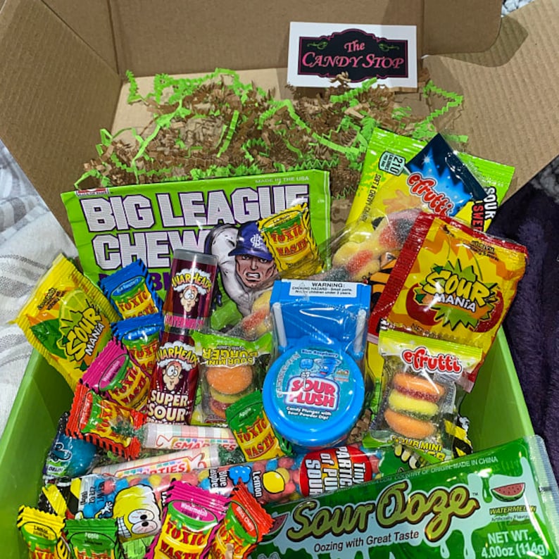 Sour Candy Box - Etsy