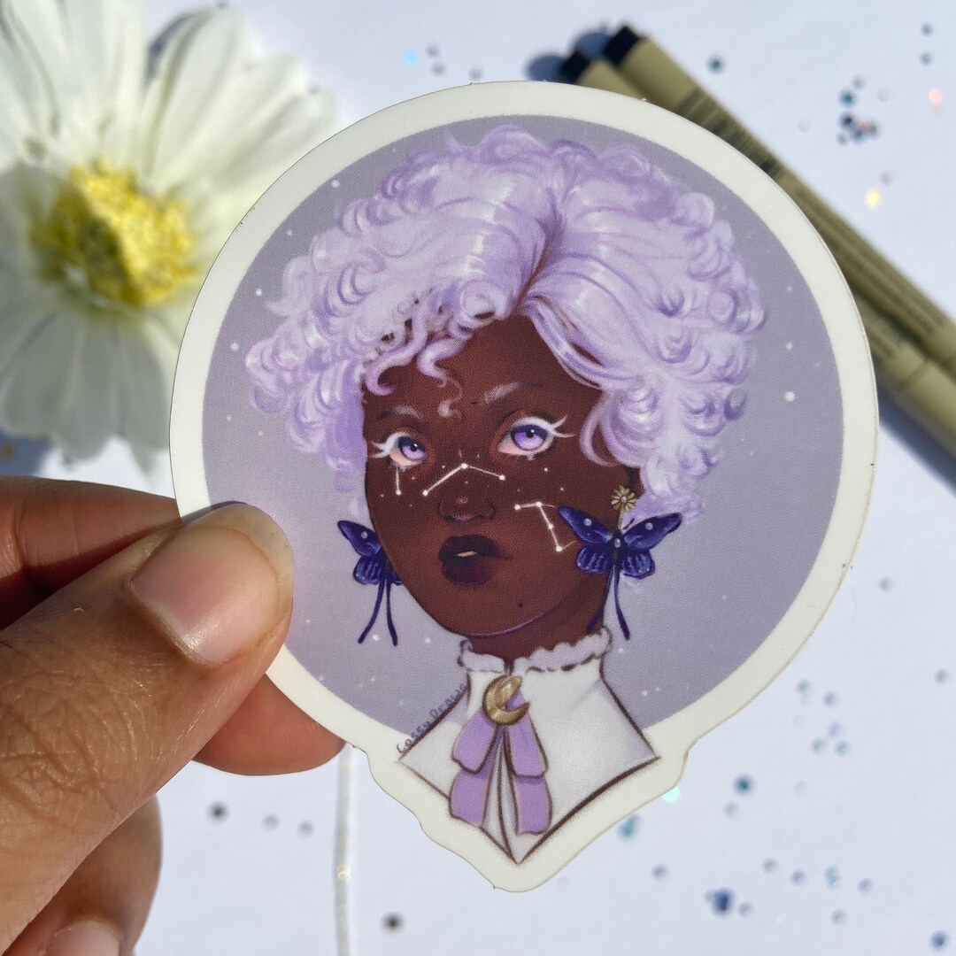 Starlight: 3” Matte Stickers| Kawaii Sticker - Cute Die Cut Stickers ...