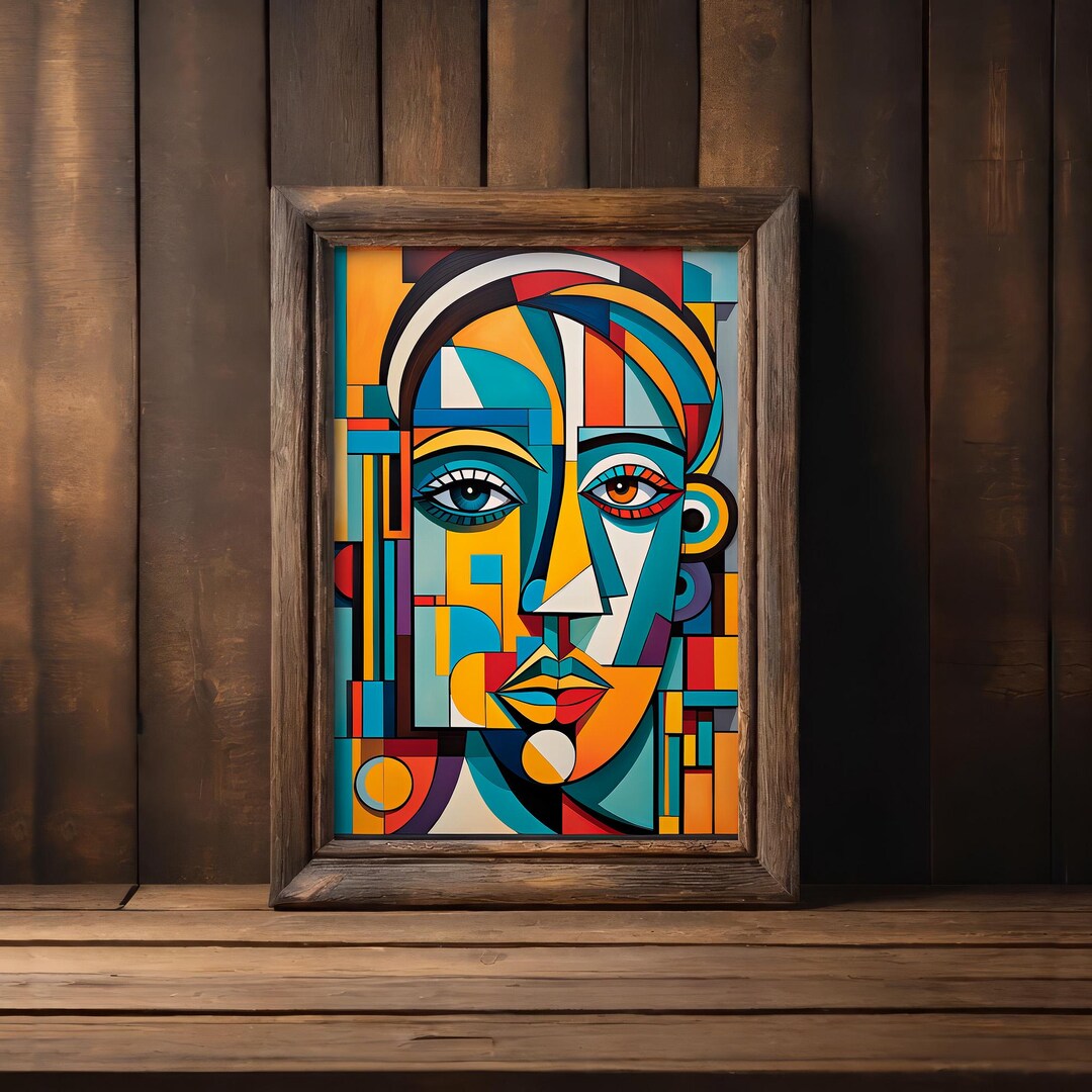 Pablo Picasso Style Printable Famous Printable Digital Wall Art ...