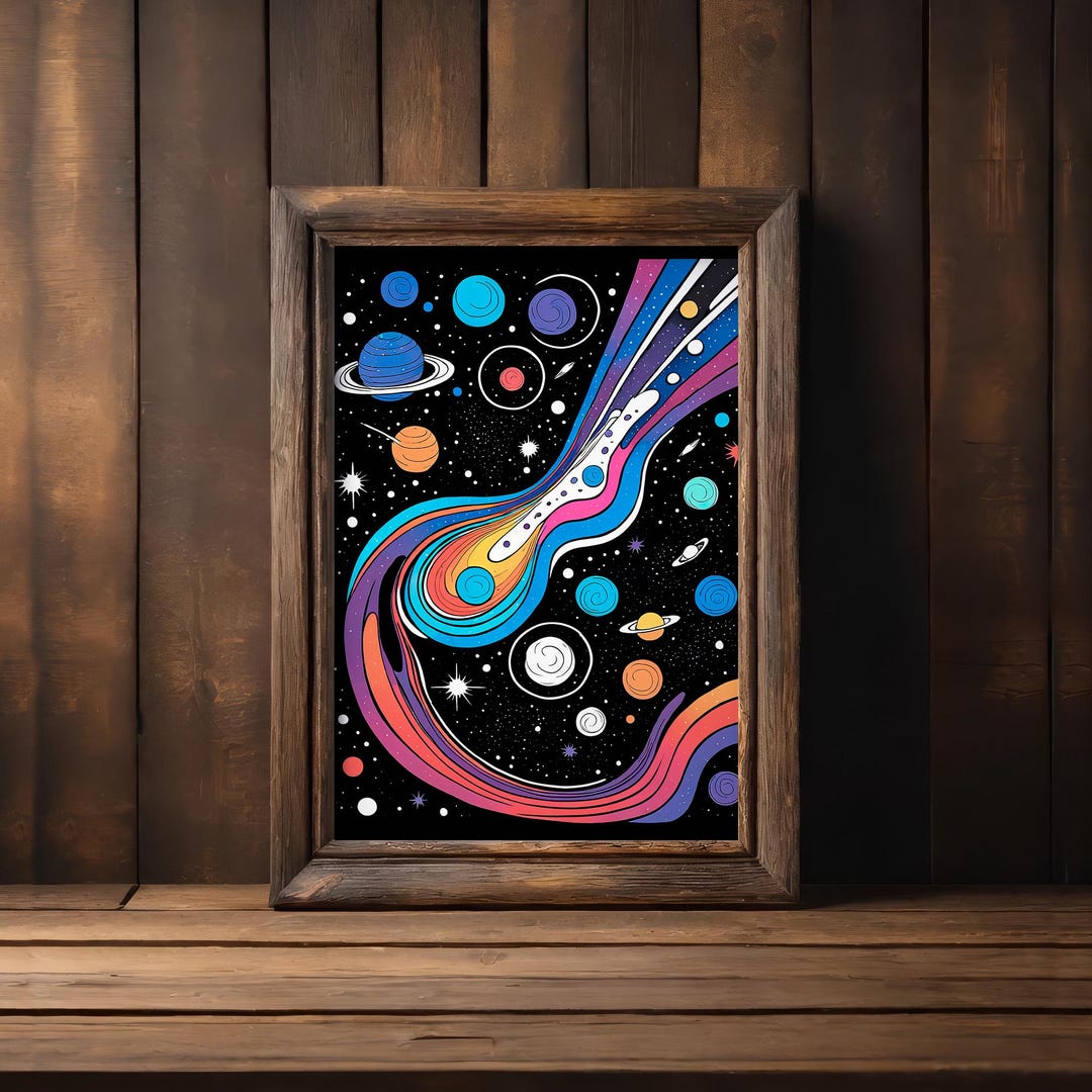 Stylish Comic Style Wall Art for Your Space Modern Wall Art Instant ...