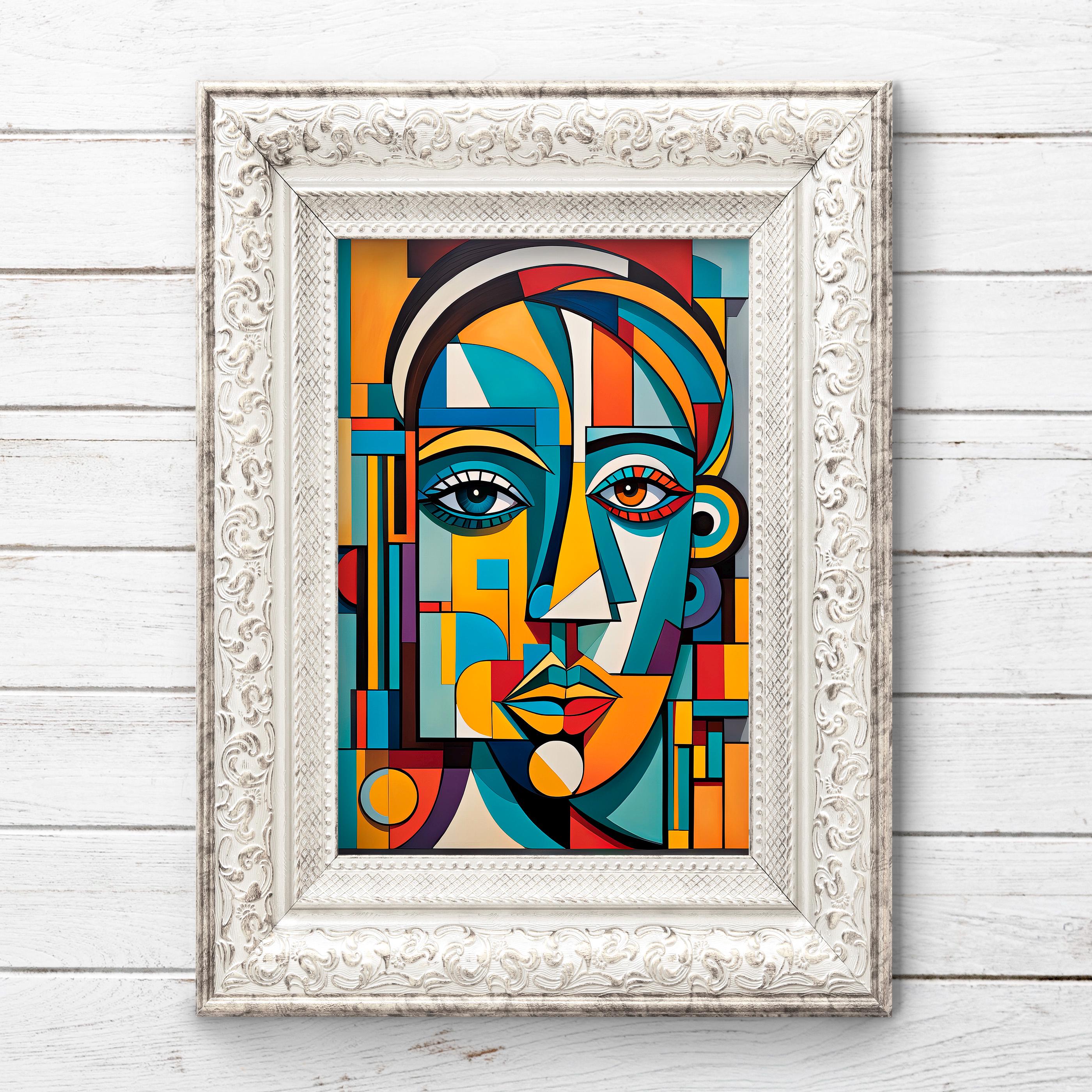 Pablo Picasso Style Printable Famous Printable Digital Wall Art ...