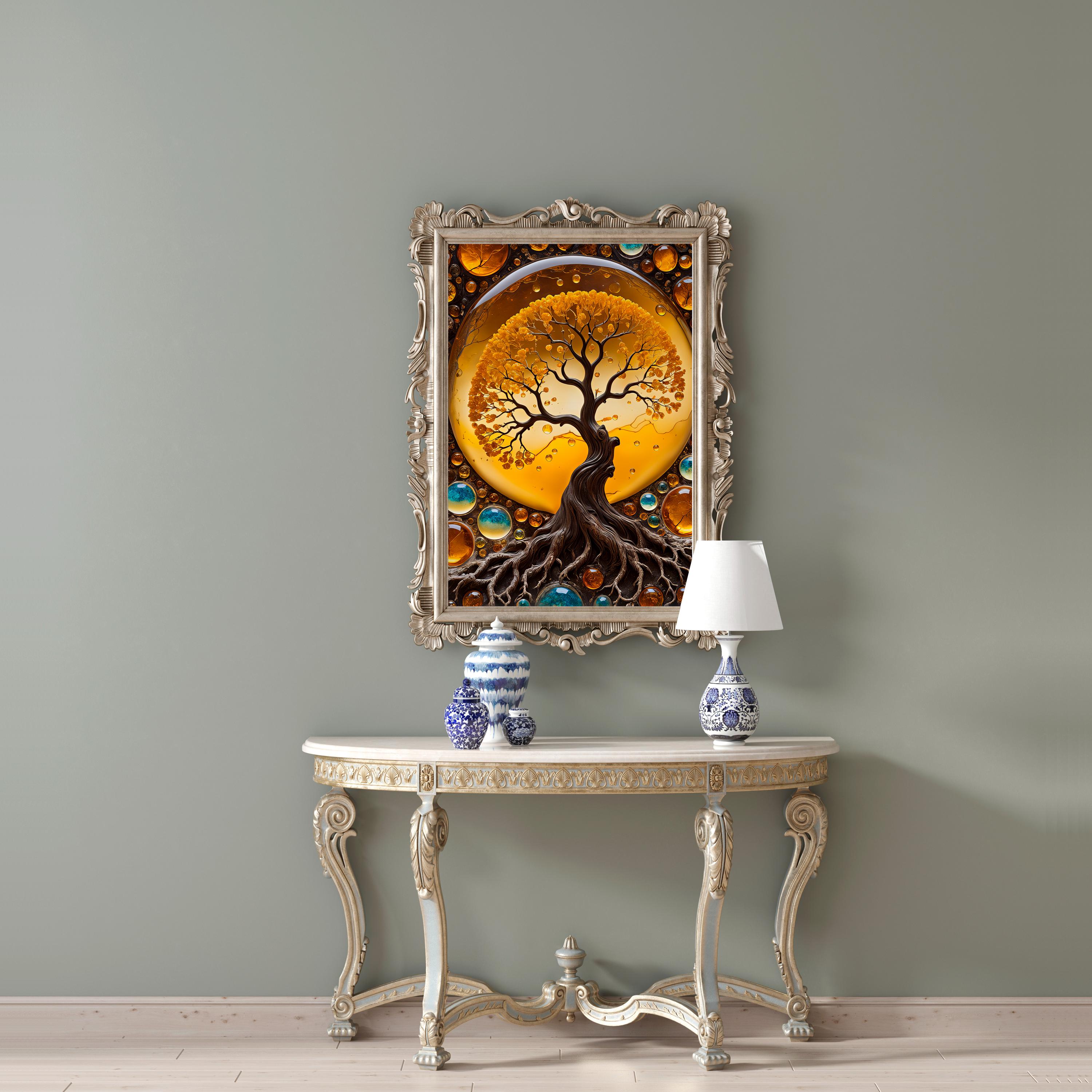 Boho Chic Printable Art Tree of Life Decor Printable Digital Wall Art ...