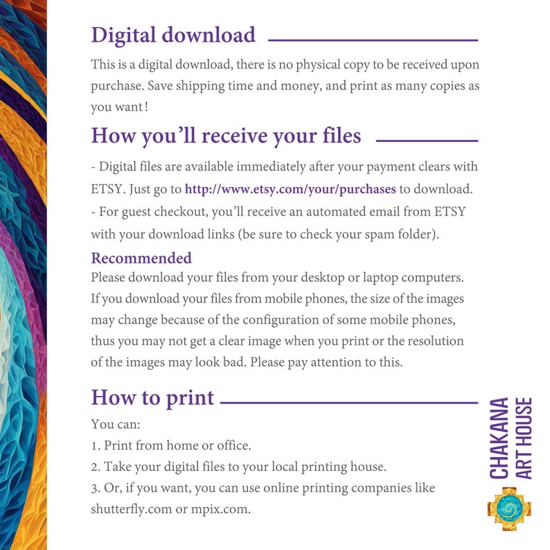 Colorful Low Poly Style Printable Printable Digital Wall Art Eclectic ...