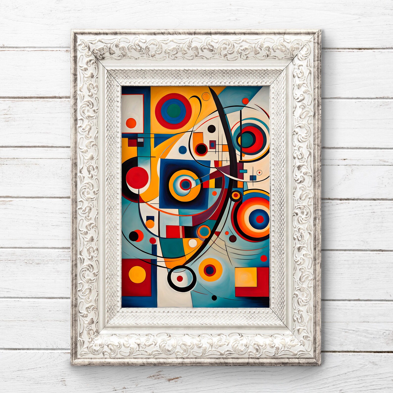 Watercolor Abstract Art Piece Printable Digital Wall Art Eclectic Wall ...