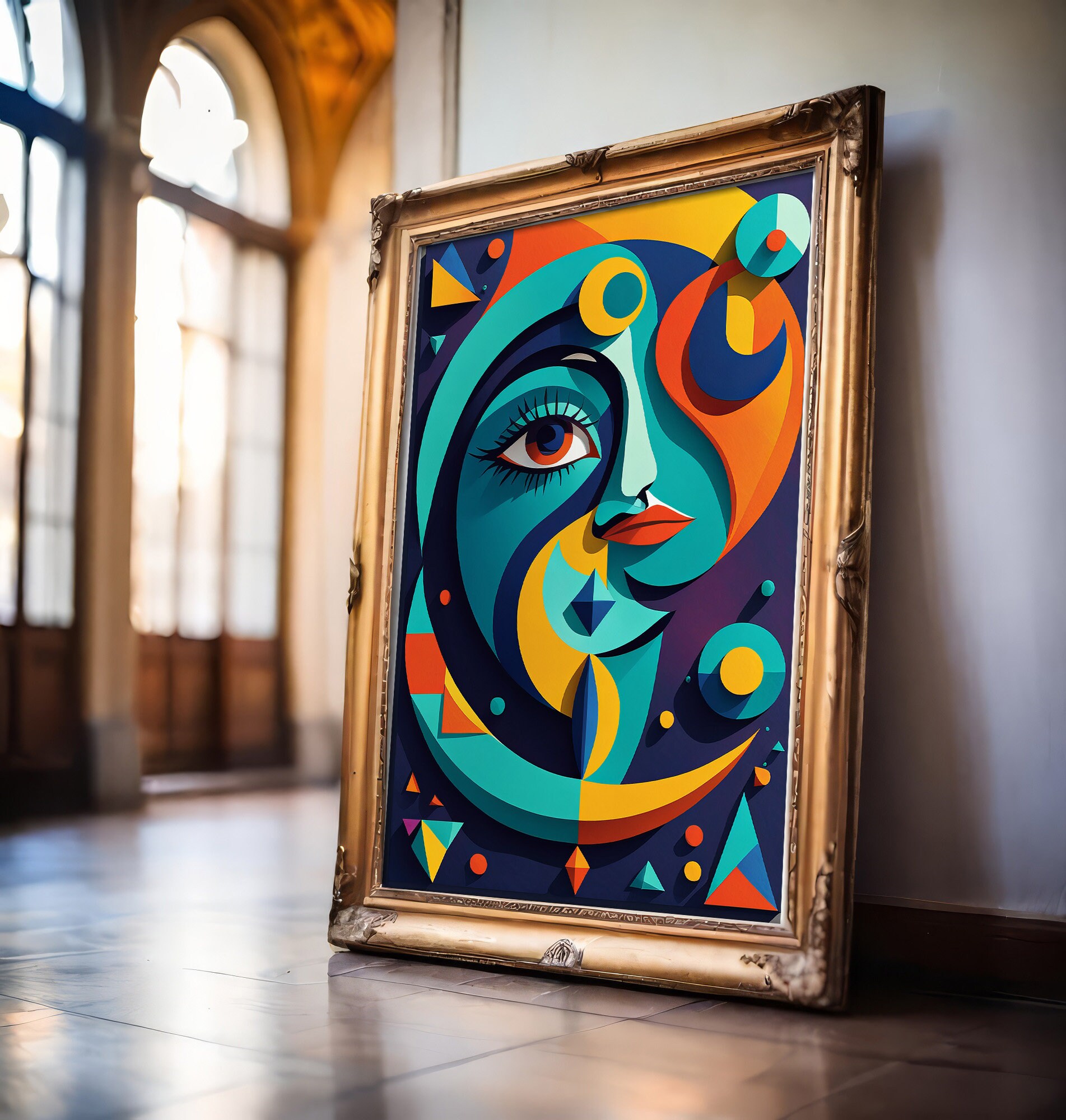 Pablo Picasso Style Printable Famous Printable Digital Wall Art ...