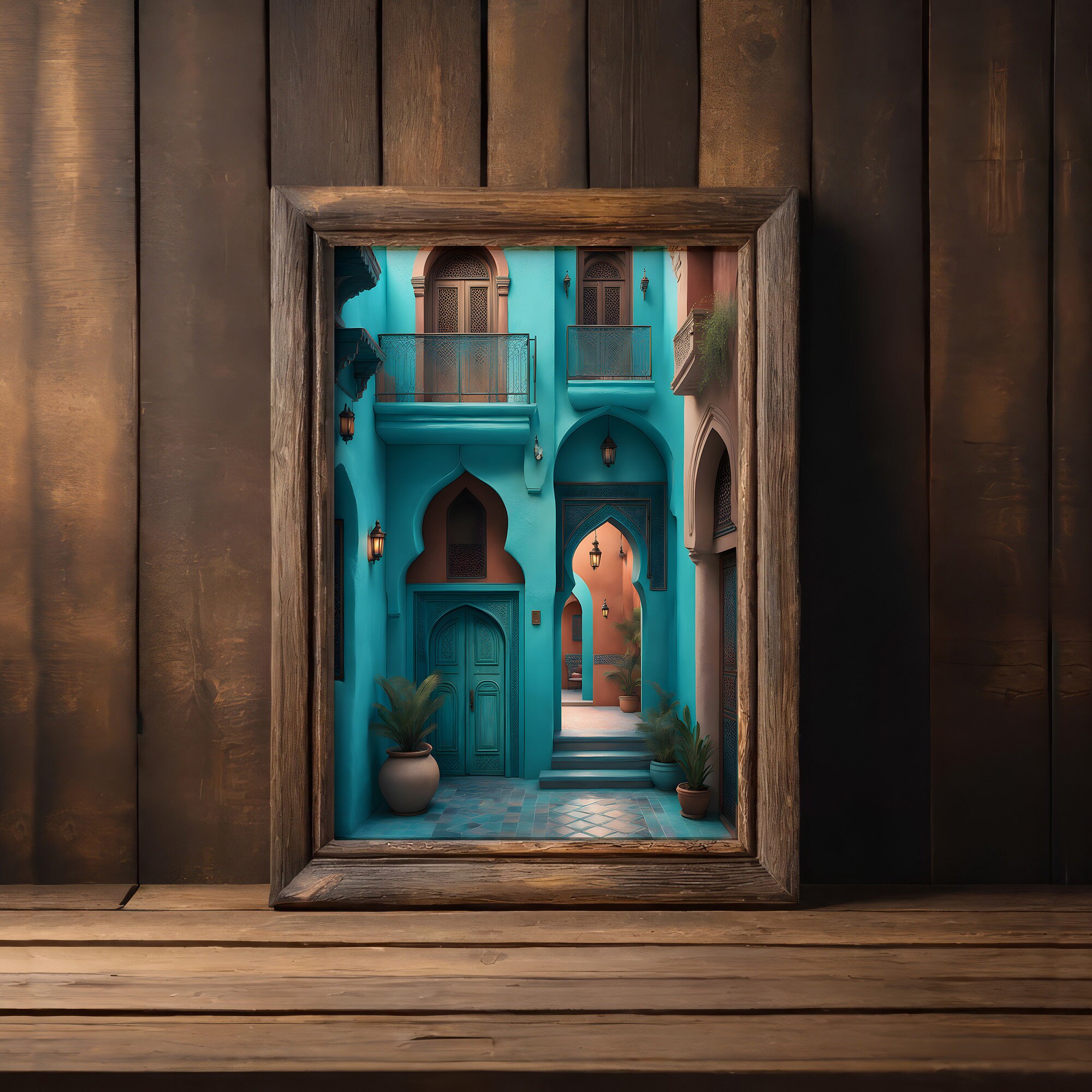 Blue Door Printable Digital Wall Art Eclectic Wall Art DIGITAL DOWNLOAD ...